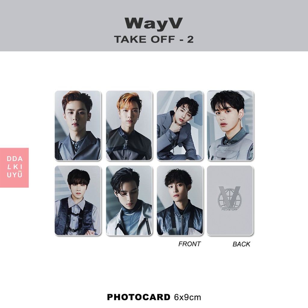 Jual WayV - photocard [TAKE OFF] Ver. 2 | Shopee Indonesia