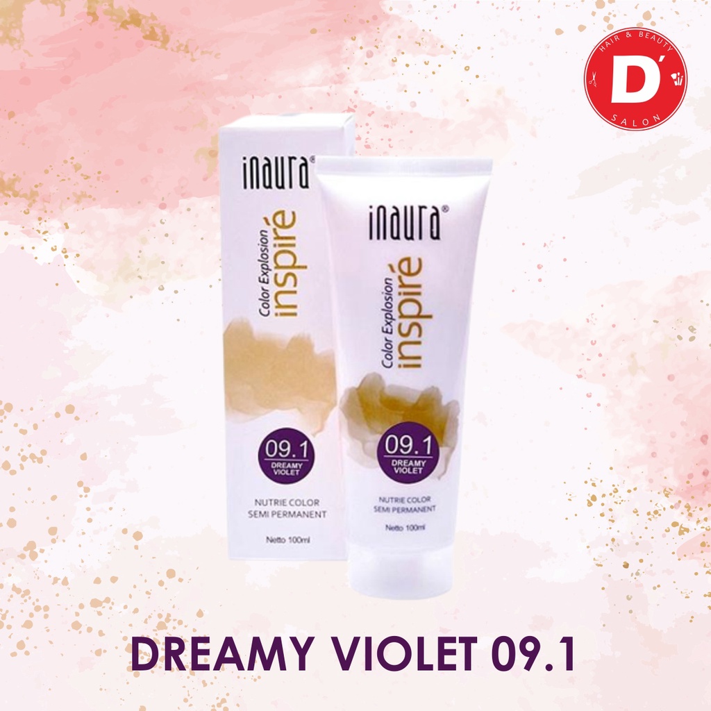 Jual Inaura Colour Explosion Inspire DREAMY VIOLET (09.1) | Shopee ...