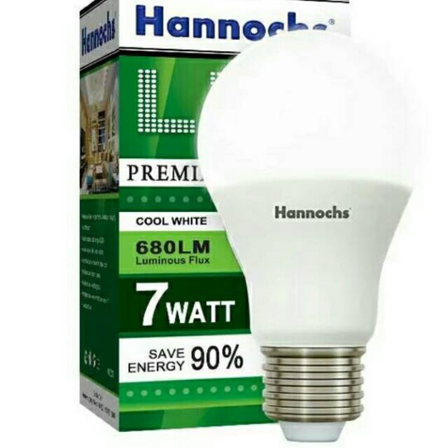 Jual lampu led hannochs 7w super terang hanoc 7 watt 7watt | Shopee ...