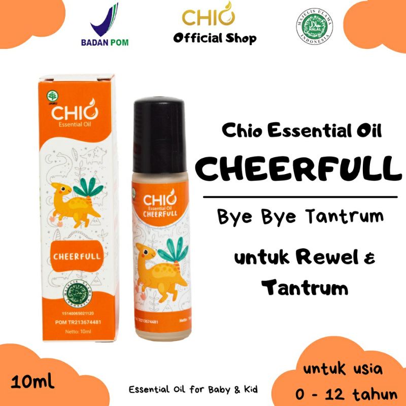 Jual chio cheerfull bye bye tantrum chio esential oil rool on pereda ...
