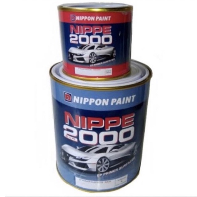 Jual Cat Nippe Epoxy Primer Surfacer 1kg Set Cat Dasar Besi Logam Plat DLL | Shopee Indonesia