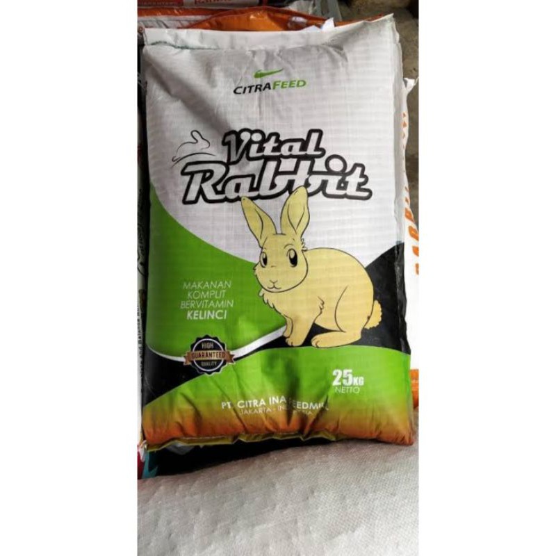 Jual Makanan Kelinci Vital Rabbit 1 KG | Shopee Indonesia