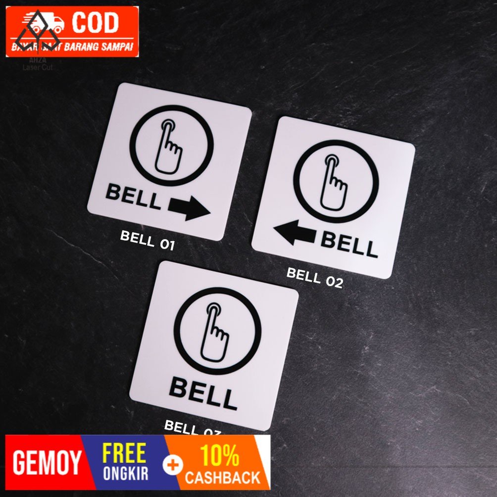 Jual BEST1 Sign Bell | Papan Sign Board Akrilik | Shopee Indonesia