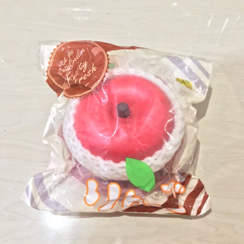 Jual cutiecrative apple | cutie creative apple squishy lisenced | slime ...