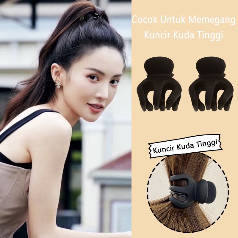 Jual [COD]1 pcs Jepit Rambut Mini Jepit Rambut Gurita Korea Kuncir Kuda ...