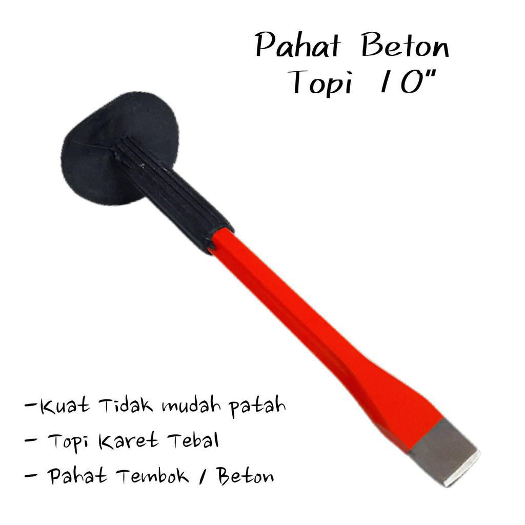 Jual Pahat Beton Tembok 10" Alat Pemahat Tembok Beton Perkakas Tukang ...