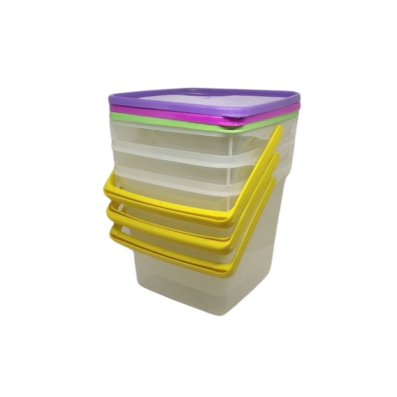 Jual TOPLES PLASTIK 6 LITER TENTENG 3 PCS TOPLES KOTAK TOPLES MAKANAN ...