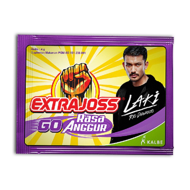 Jual Extra Joss Laki Rasa Anggur - 1 Box isi 6 Sachet @ 4 gr | Shopee ...
