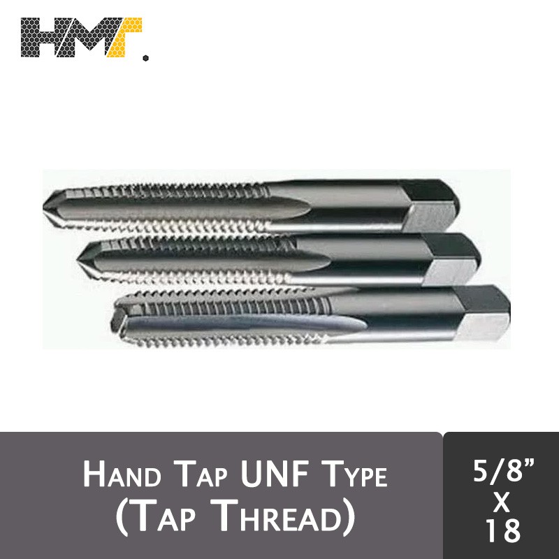 Jual Tap Thread / Hand Tap UNF 5/8" x 18 ( inch ) 1 Set | Shopee Indonesia