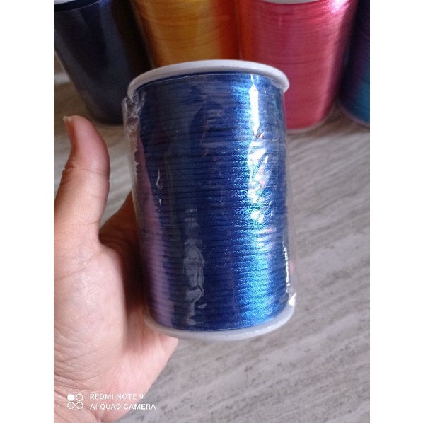 Jual Tali Satin Kancing Sengkelit Spaghetti Shanghai | Shopee Indonesia