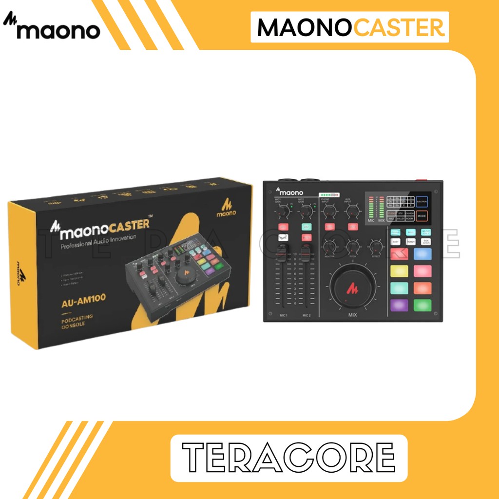 Jual Maonocaster AU-AM100 Maono AM100 Integrated Mixer Soundcard ...