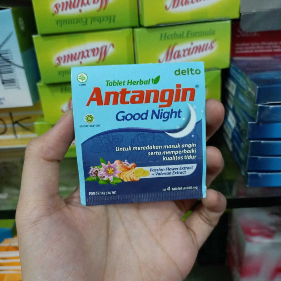 Jual Antangin Good Night Strip isi 4 Tablet Herbal | Shopee Indonesia