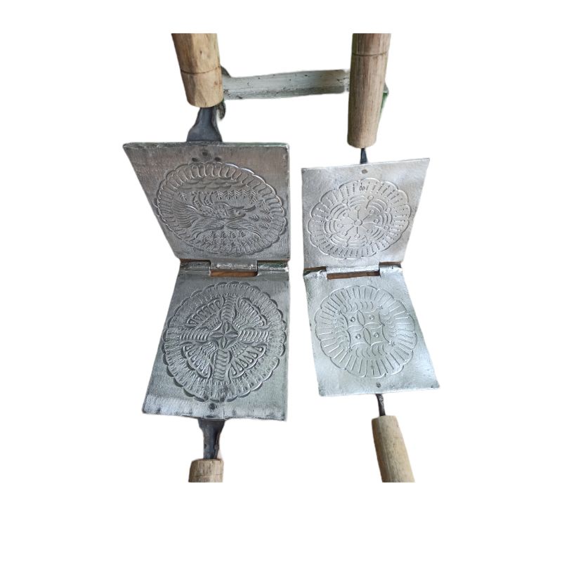 Jual Cetakan Kue Semprong Sempe Egg Roll Maker Alumunium Tebal | Shopee ...