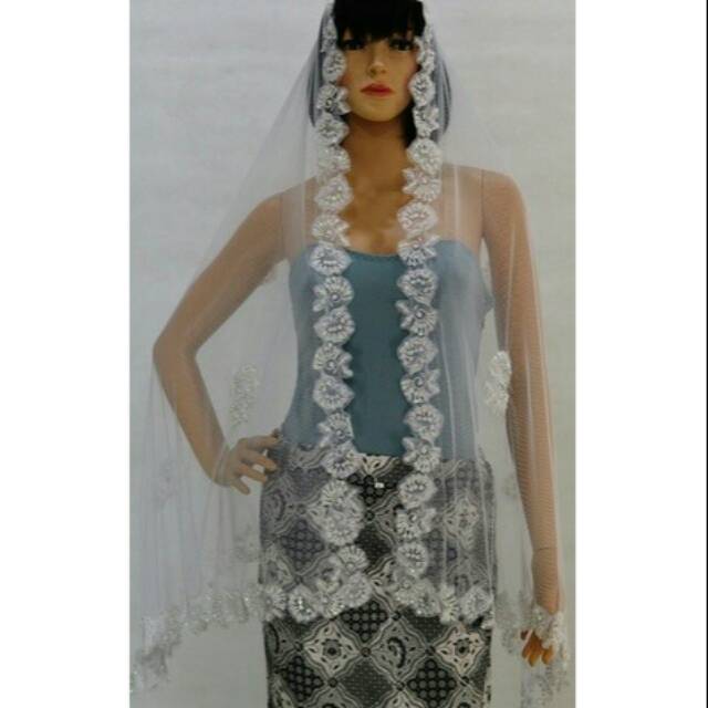 Jual Selendang Akad (putih/BW) | Shopee Indonesia