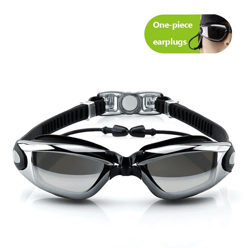 Jual Kacamata Berenang Pria Wanita / Kaca Mata Olahraga Berenang Daving dengan Penutup Telinga ...