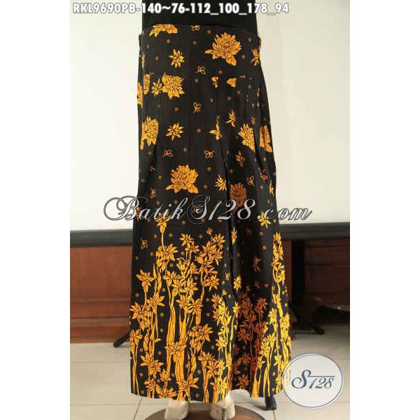 Jual Jual Rok Batik Modis All Size Motif Bagus Model Klok Pakai Karet ...