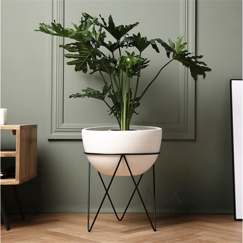 Jual dudukan pot besi, standing pot bunga | Shopee Indonesia