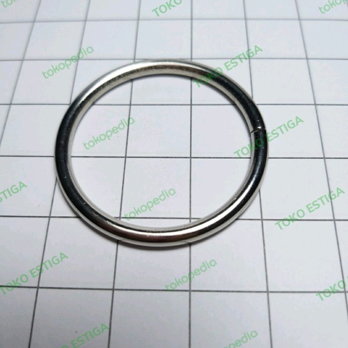 Jual 38X10- Ring O / Ring Bulat Dd 4cm Tebal 3.5mm Nikel Silver ...