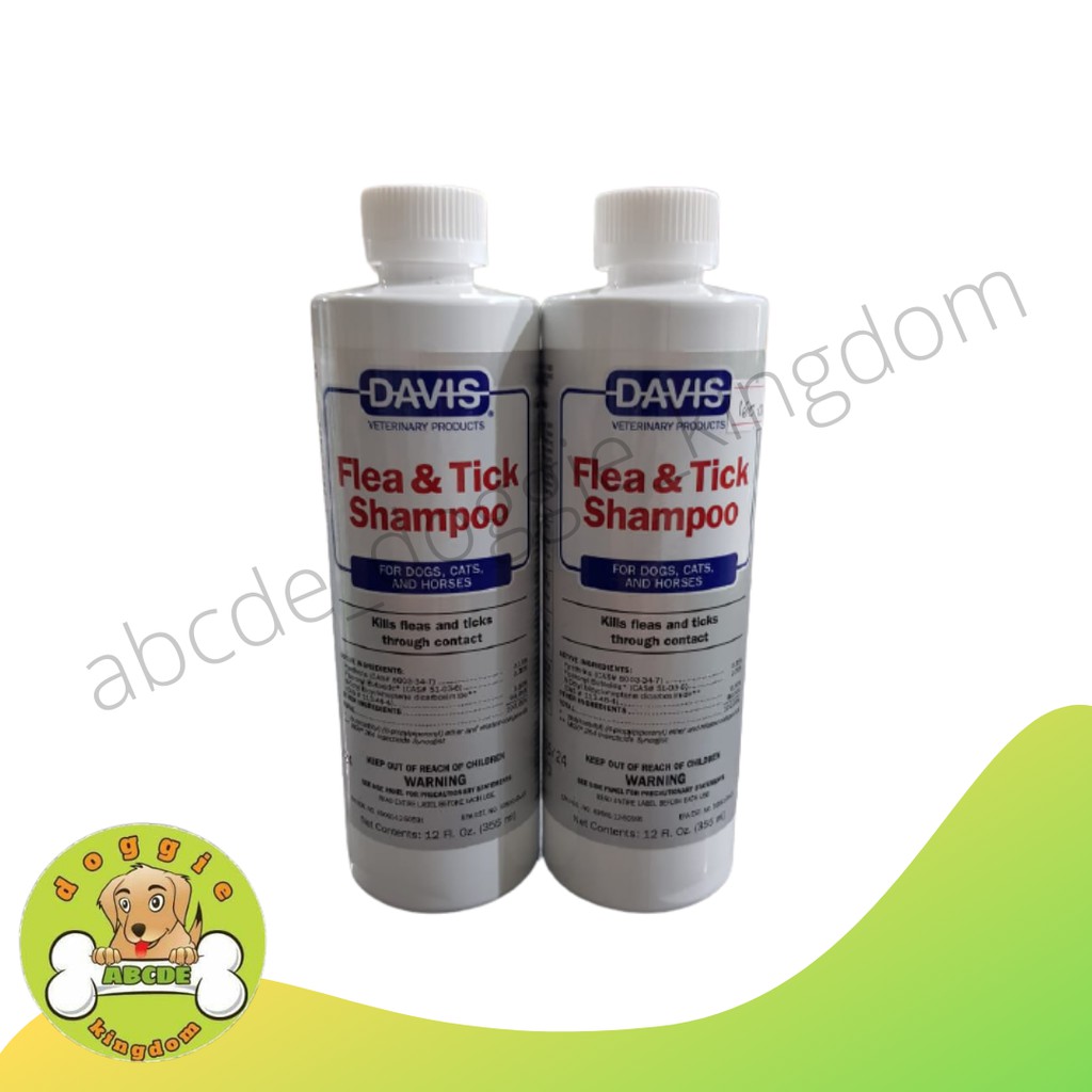 Jual DAVIS Flea & Tick Shampoo 355 ML | Shopee Indonesia