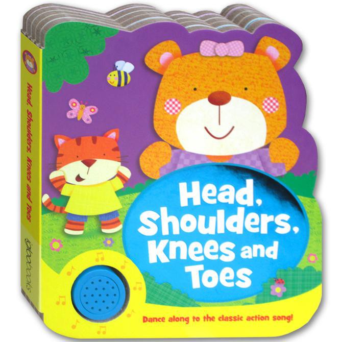 Jual Head, Shoulders, Knees and Toes Melody Sound Board Book (Dance ...