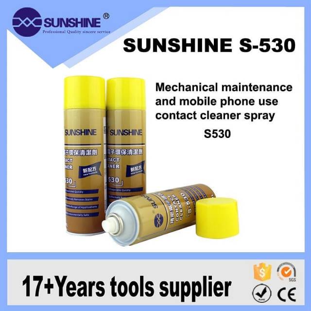 Jual CONTACT CLEANER SUNSHINE S-530 550ML | Shopee Indonesia
