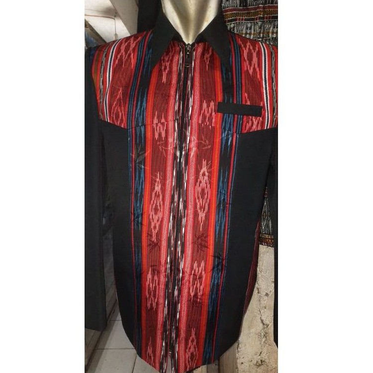 Jual Jas Semi Jaket / Jas Jaket Batik motif Ulos Sumatera | Shopee ...