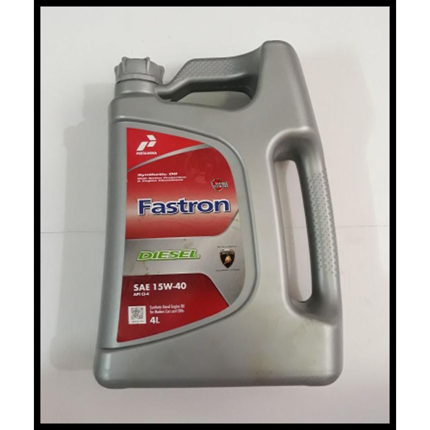 Jual Oli Mesin Pertamina Fastron Diesel 15W-40 4 Liter | Shopee Indonesia