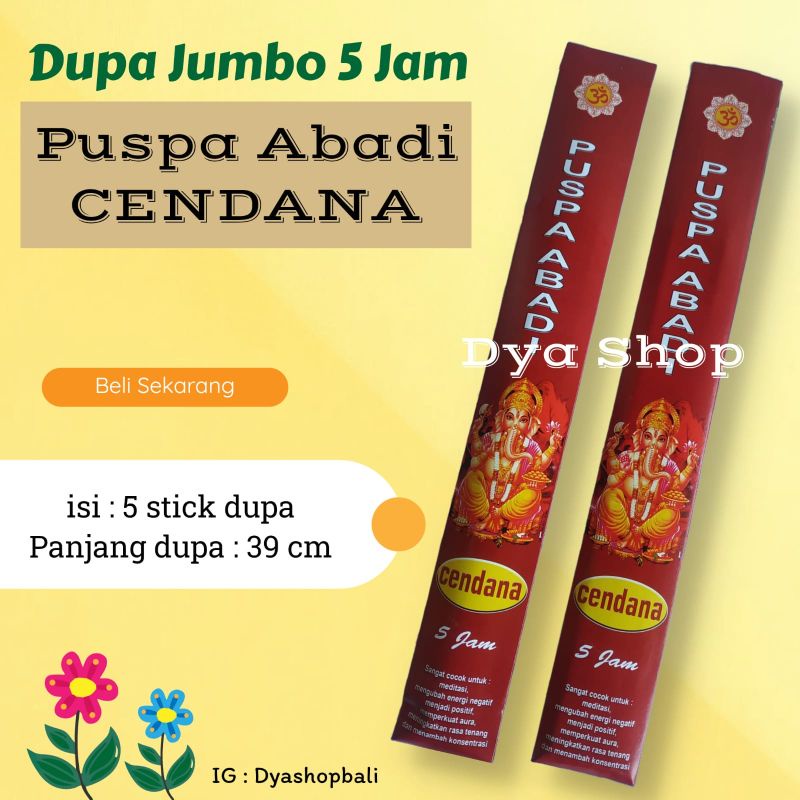 Jual dupa jumbo cendana menyala 5 jam | Shopee Indonesia