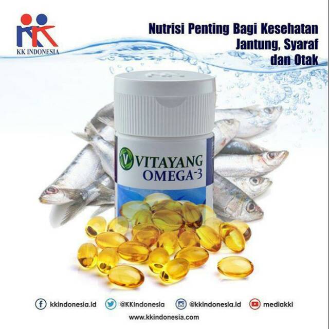 Jual VITAYANG OMEGA 3 KK INDONESIA (30softgel) | Shopee Indonesia