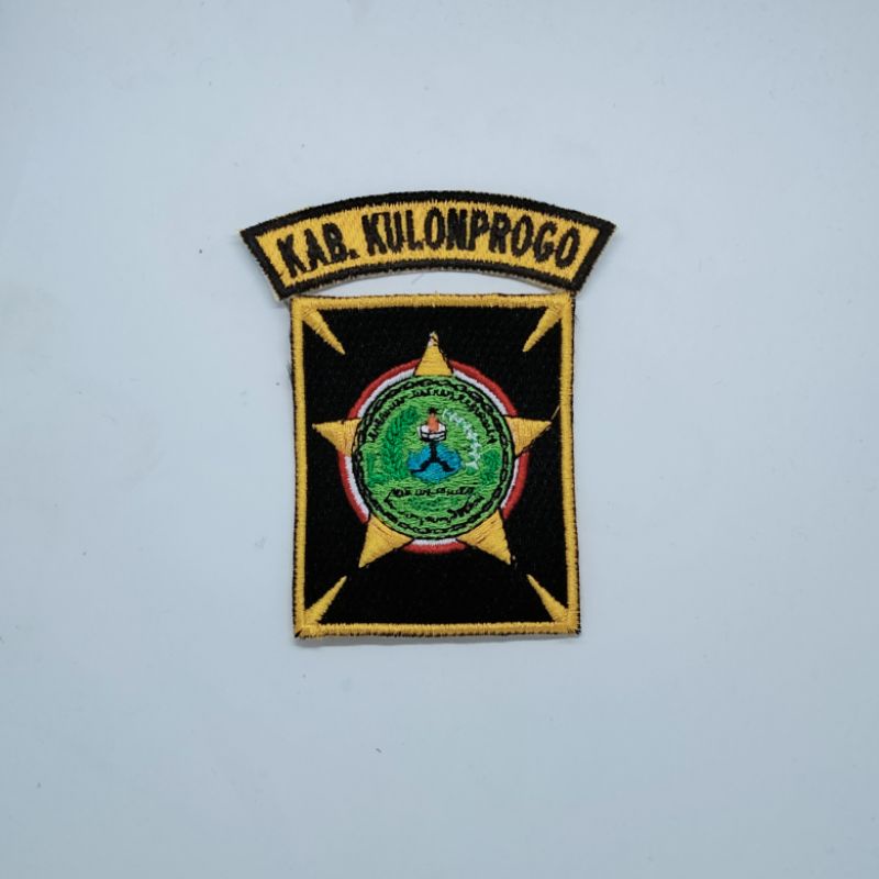 Jual Logo Bordir Kabupaten Kulon Progo / Begde / Badge / Logo / Emblem ...
