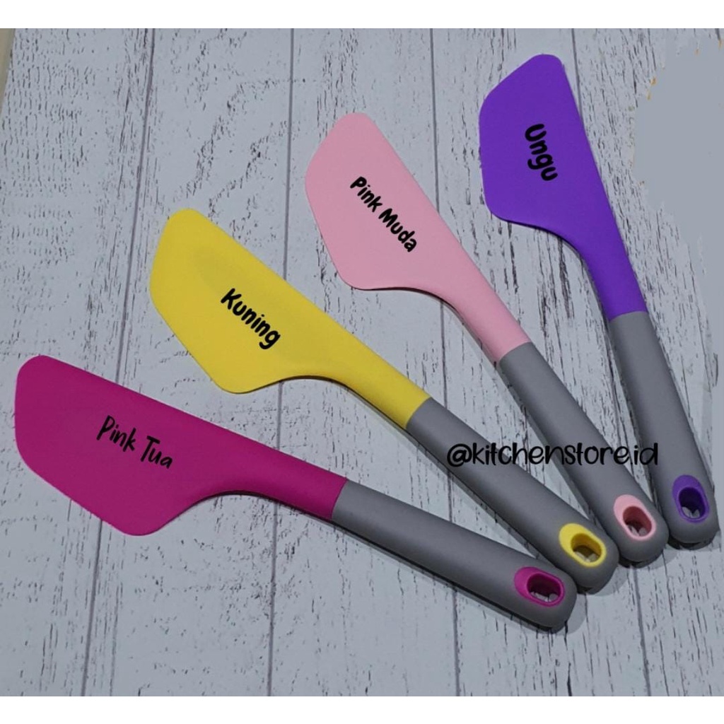 Jual Spatula Silikon Jumbo / besar food grade seukuran spatula willmark ...