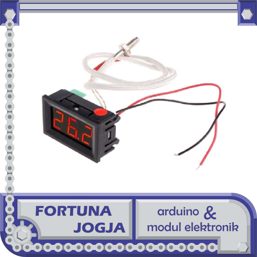 Jual Modul Display Suhu HX-B310 DC 12V Sensor Thermocouple Type-K ...