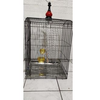 Jual Kekinian - Sangkar Kandang KOTAK BESI NO 2 burung jalak, cucak ijo ...