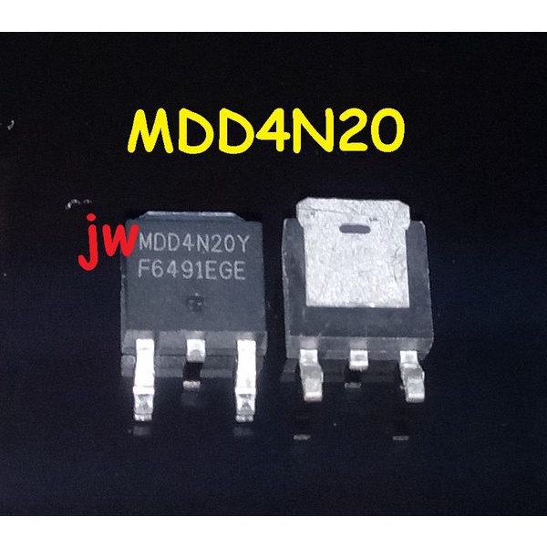 Jual ORIGINAL MAGNACHIP MDD4N20Y MDD4N20 4N20 N-Channel MOSFET 200V 3A TO-252 | Shopee Indonesia