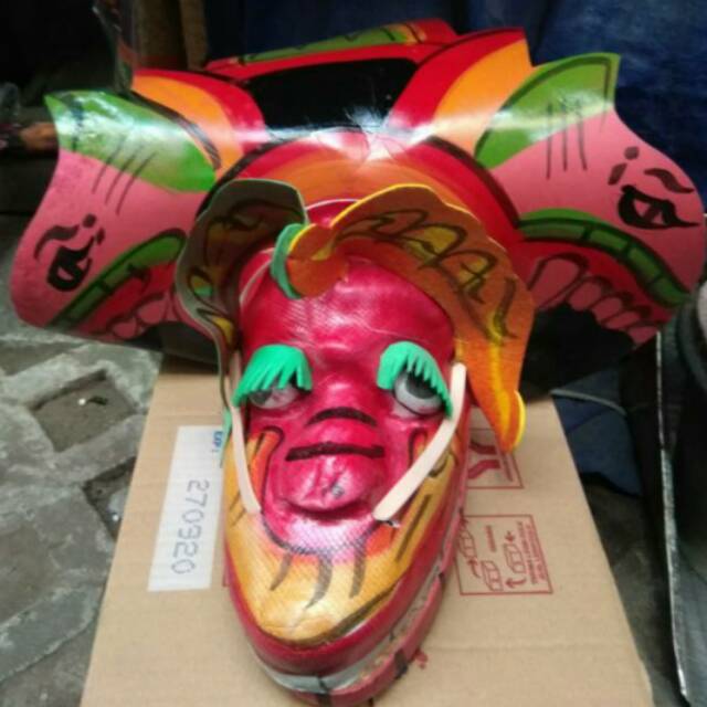 Jual Topeng Reog Ponorogo bunyi Thak Thak | Shopee Indonesia
