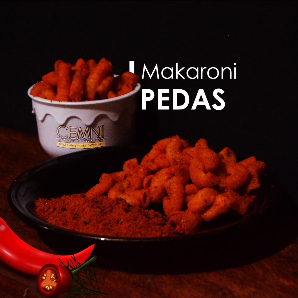 Jual Cemni - Makaroni Kemasan Kecil 50gr (Balado, BBQ, Jagung Bakar ...