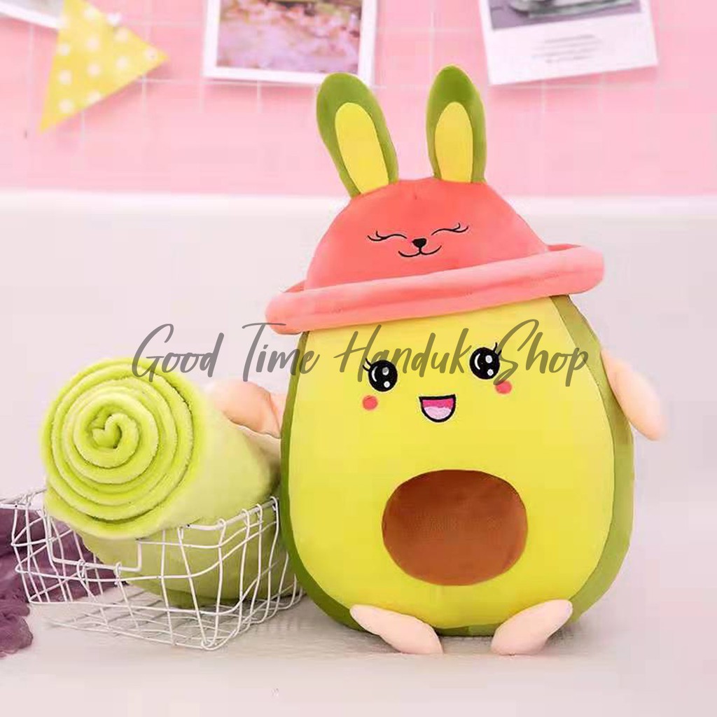 Jual Bantal Selimut / Boneka Selimut Balmut Karakter Buah & Hewan 2 In ...