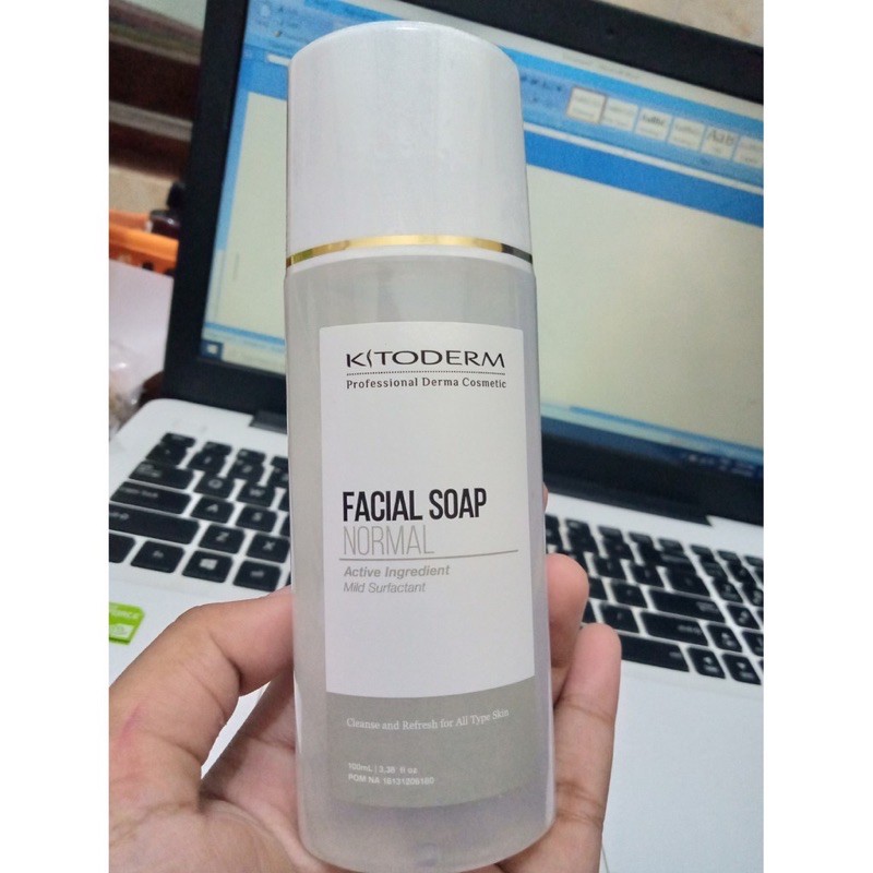 Jual KITODERM FACIAL SOAP NORMAL | Shopee Indonesia