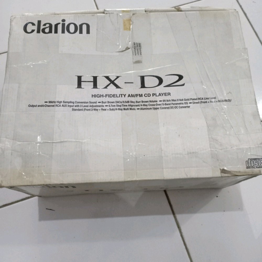 Jual single din clarion HX D2 Terbaik | Shopee Indonesia