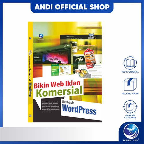 Jual Penerbit Andi - Panduan Aplikatif Dan Solusi: Bikin Web Iklan Komersial Berbasis WordPress ...