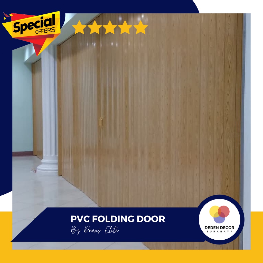 Jual PVC Folding Door Berkualitas - Pintu Lipat Minimalis - Deden Decor ...