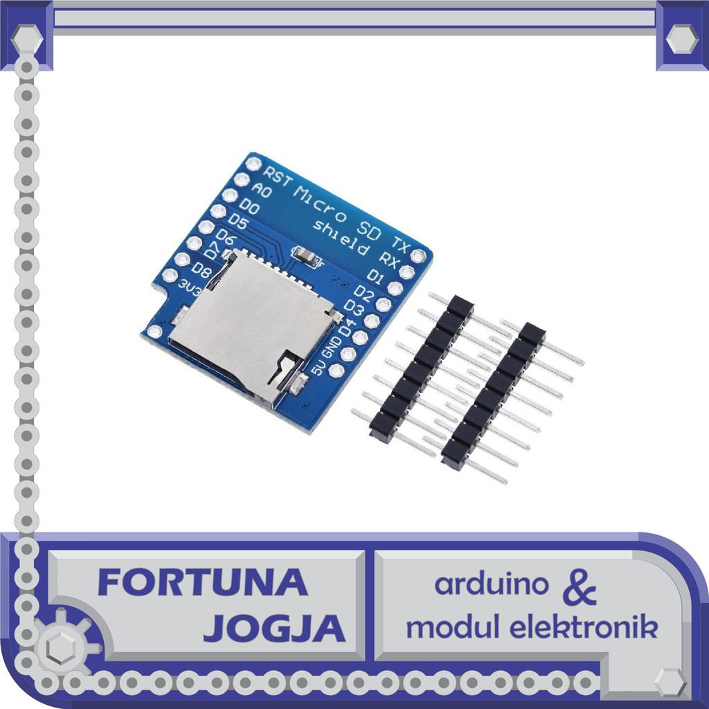 Jual Modul D1 Wemos Mini IoT Micro SD Card Shield | Shopee Indonesia