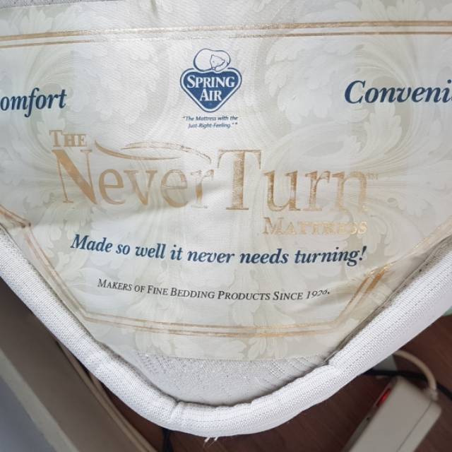 Spring air never turn mattress store
