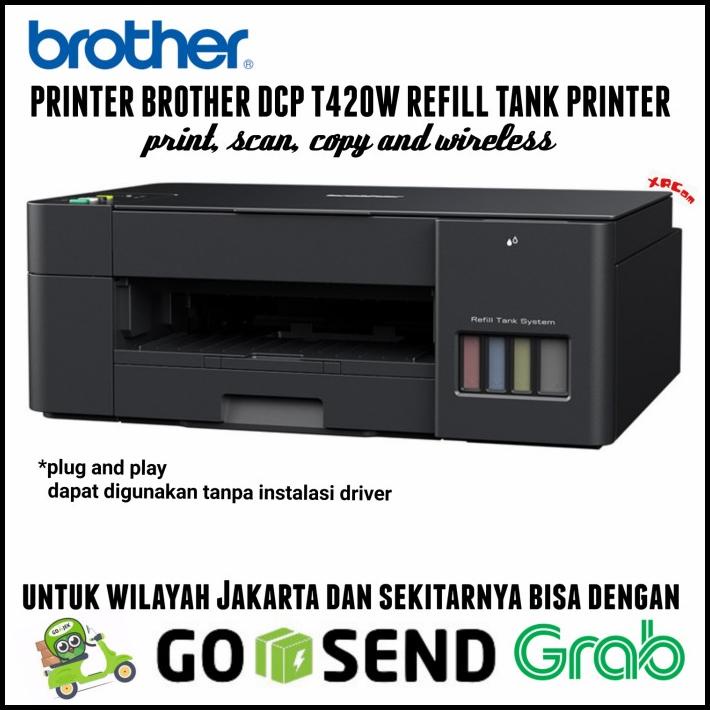 Jual Printer Brother Dcp T420W Print Scan Copy Wireless | Shopee Indonesia