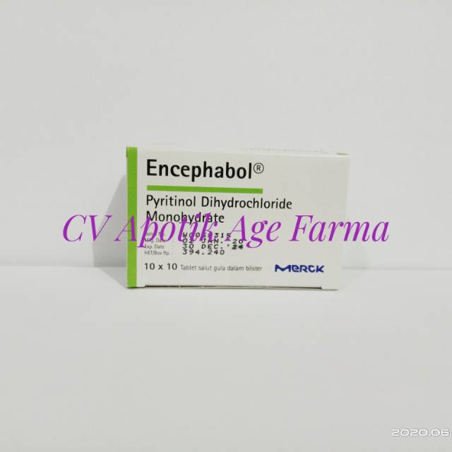 Jual Encephabol Tablet isi 100 (Merck) | Shopee Indonesia