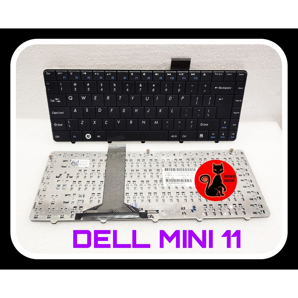 Jual KEYBOARD DELL INSPIRON MINI 11 BLACK | Shopee Indonesia