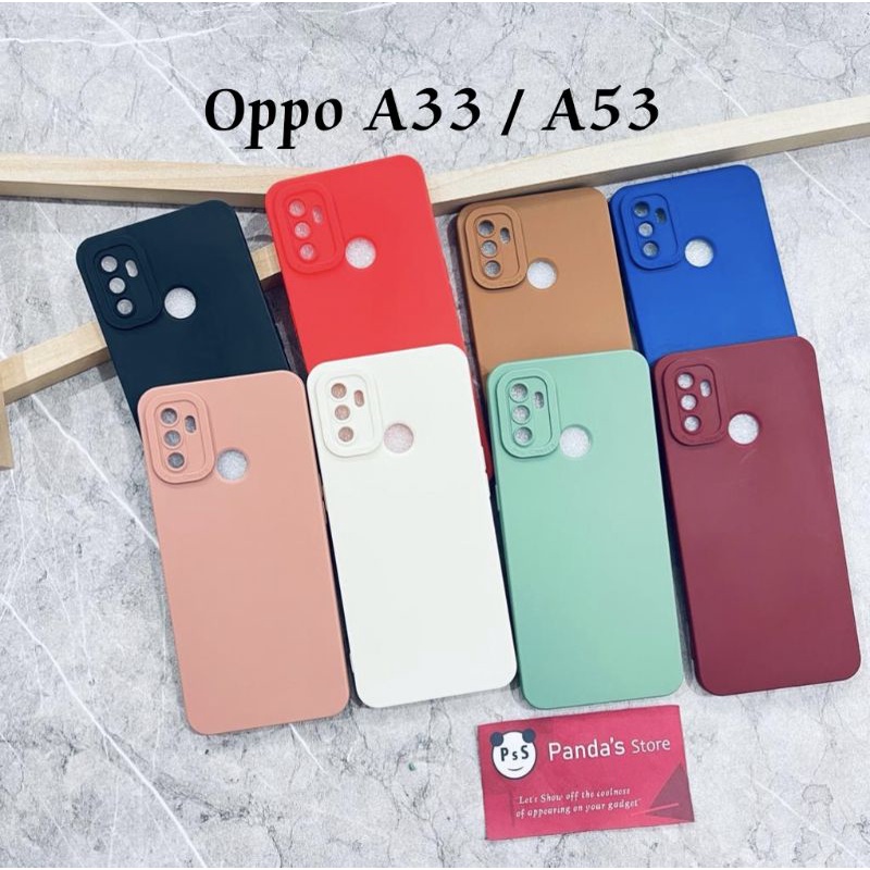 Jual Softcase Pro Camera Oppo A53 / A33 2020 Candy Case Full Color 3D ...
