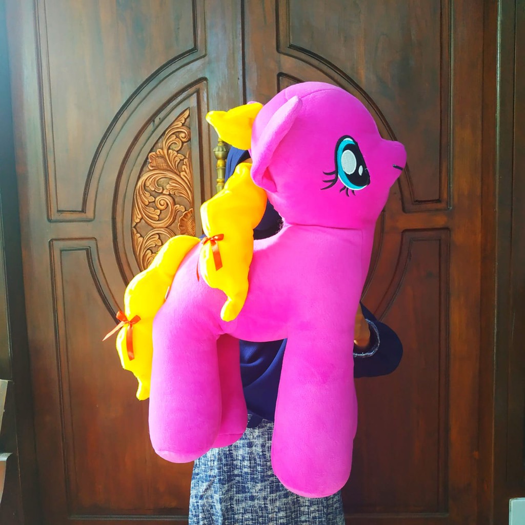 Jual Boneka My Little Pony Jumbo 70cm Kuda Pony Jumbo | Shopee Indonesia