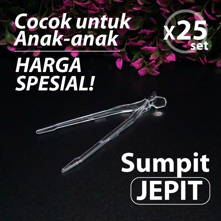 Jual Paket 25 Pasang - Sumpit Jepit - Bungkus Plastik Higienis ...