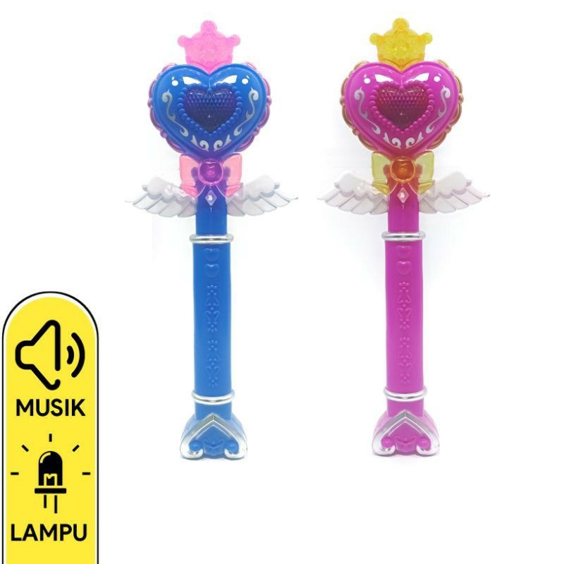 Jual D0362 DINASTI MAINAN ANAK TONGKAT PERI PRINCESS WAND FAIRY STICK ...